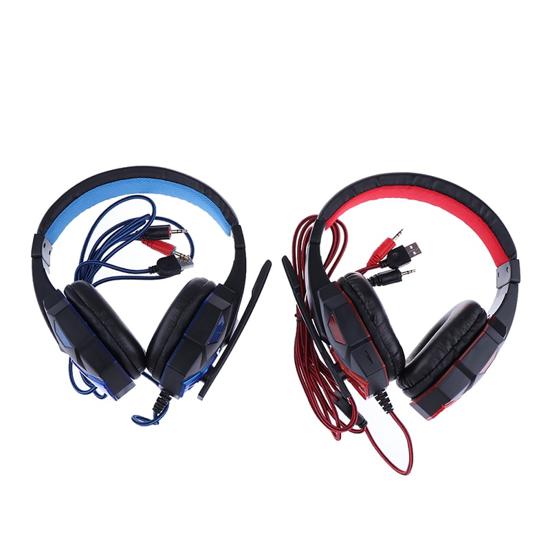 1pcs Gaming Headset Large Headphones Cool Luminous... – Grandado
