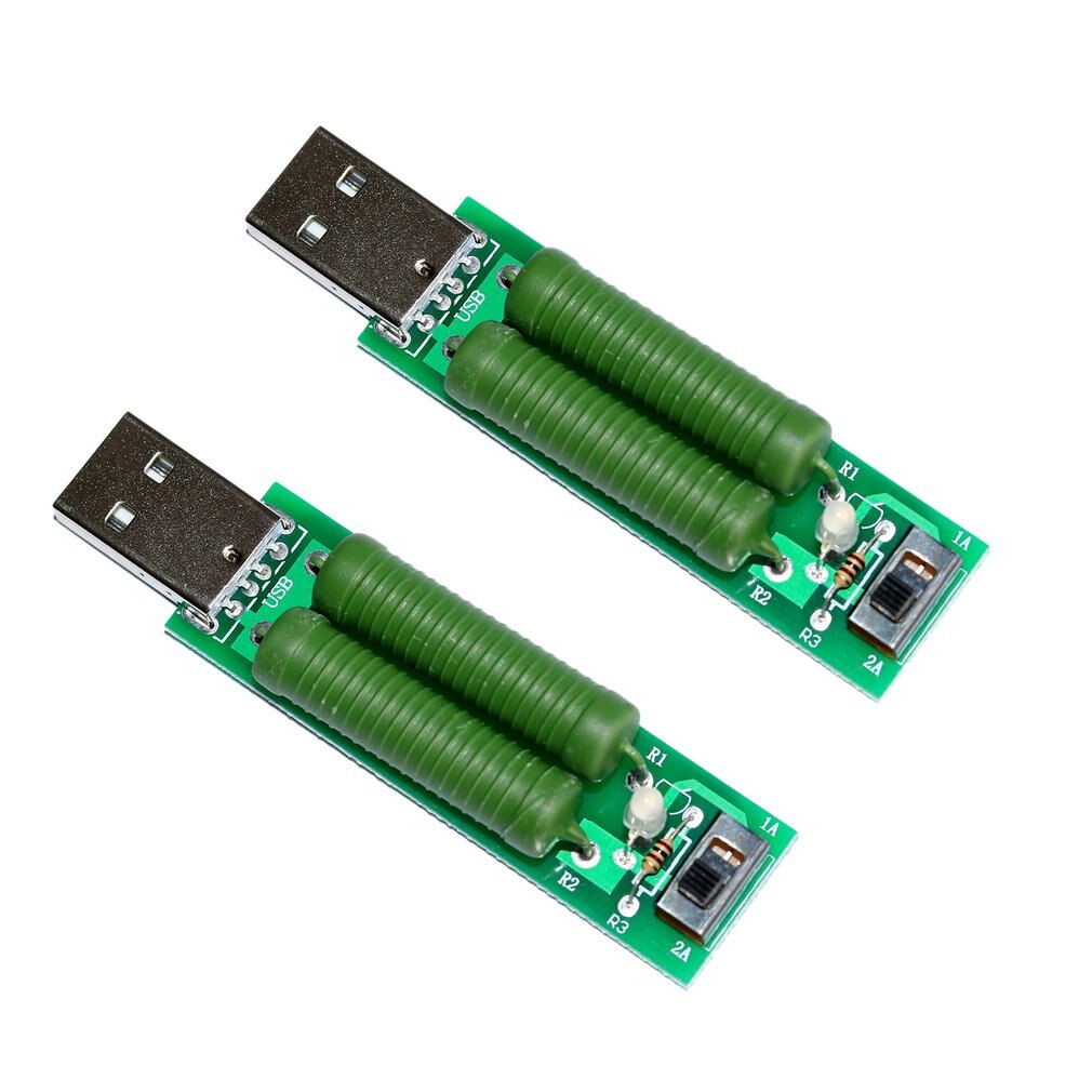 2Pcs 10W USB Load Resistance Mobile Power Aging Te... – Vicedeal