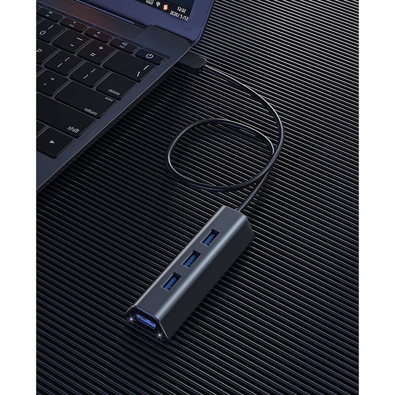 USB 3,0 Hub 4-Port USB Splitter Ultra-Slim USB Dat... – Grandado