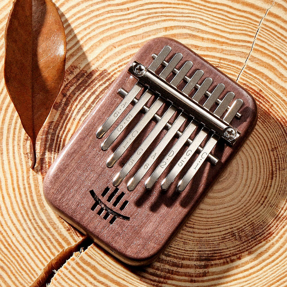 Hluru KM08 mini musical instruments small kalimba ... – Grandado
