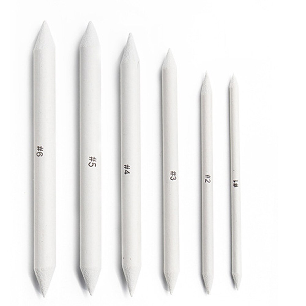 6pcs/set White Drawing Charcoal Sketcking Tool Ble... – Vicedeal