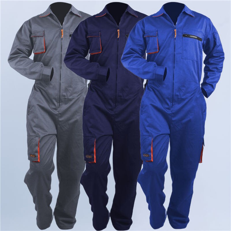 Work Overall Uniform Men Women Working Coveralls W... – Vicedeal