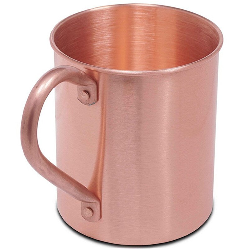 Copper Moscow Mule Mug Solid Smooth without Inside... – Grandado