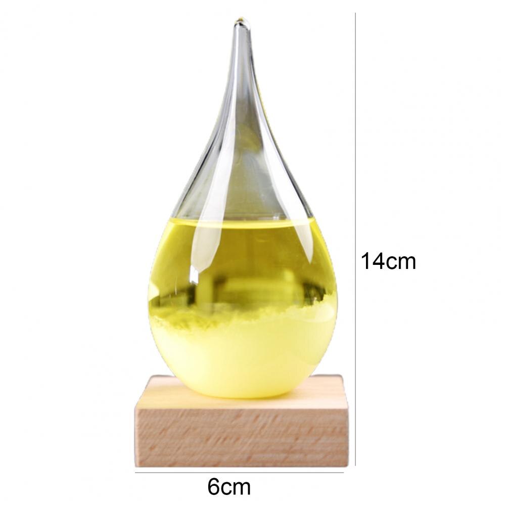 Klar Droplet Storm Glas Wetter Prognose Flasche Gl... – Grandado