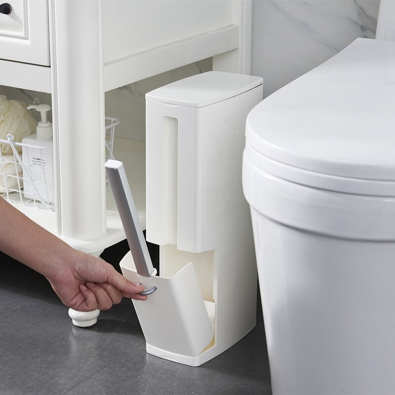Cubo de basura integrado para baño, contenedor de ... – Grandado