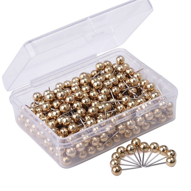 300pcs/set 5mm Sewing Needles metallic color pin t... – Grandado