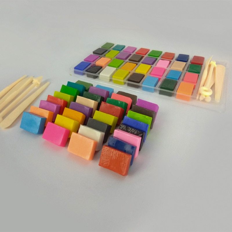 32pcs/set Mixed Colors Soft Polymer Clay Oven Baki... – Vicedeal