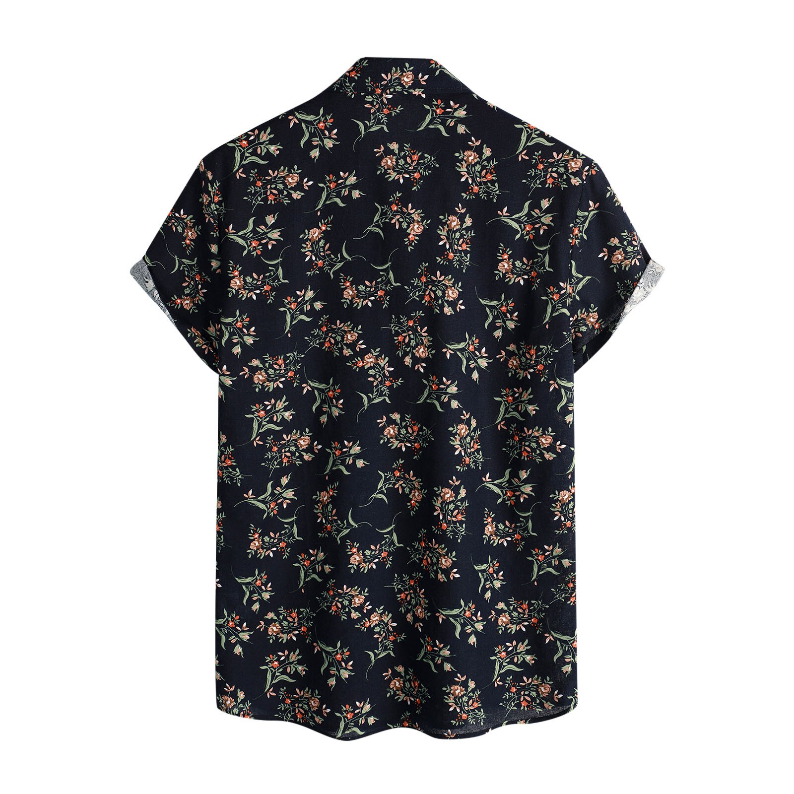 Bloemen Afrikaanse Shirt Mannen Zomer Korte Mouw K... – Vicedeal