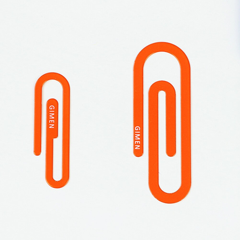 4Pcs Students Paper Clips Mini Paper Clamps Book M... – Grandado