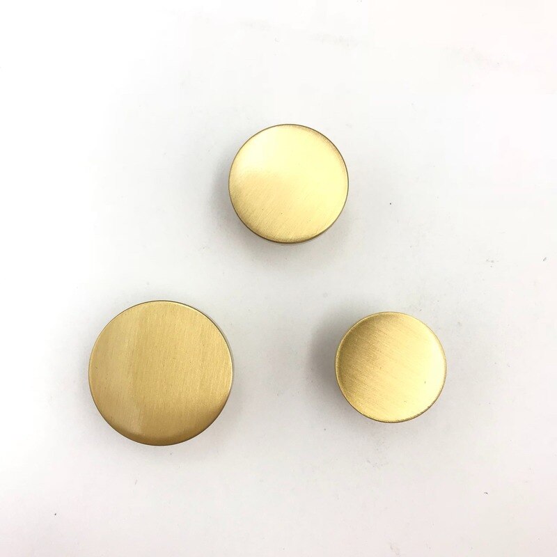 Brass Furniture Round Handle Of Drawer Wardrobe Do... – Grandado