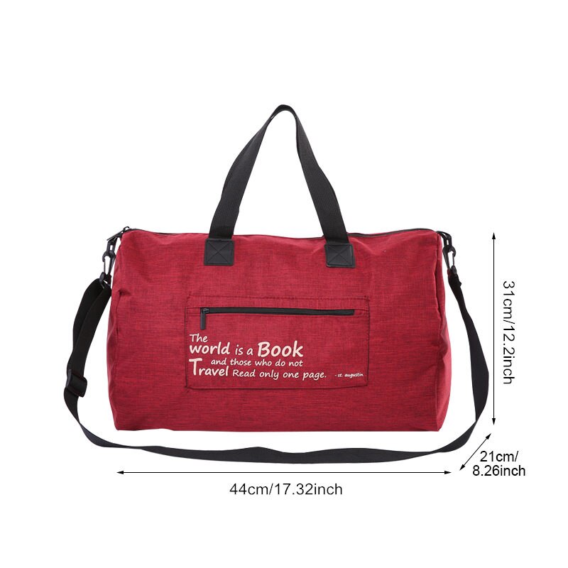 Vrouwen mannen Reistas handbagage Duffle Handtas B... – Vicedeal