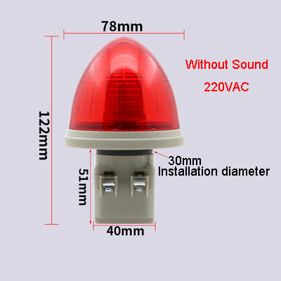 1Pcs N-TX Small Warning Lights Without Sound LED C... – Grandado