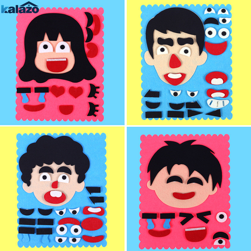 1pcs Non-woven DIY Cute Expression Handmade Materi... – Grandado