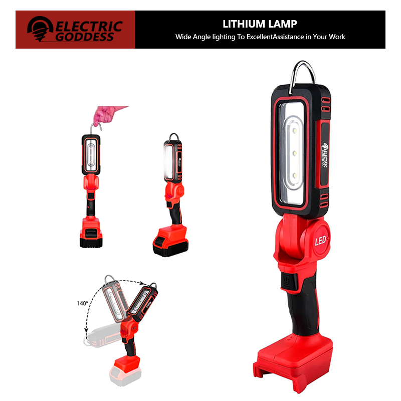 Electric Goddess Portable Lighting Fixture Red Rec... – Grandado