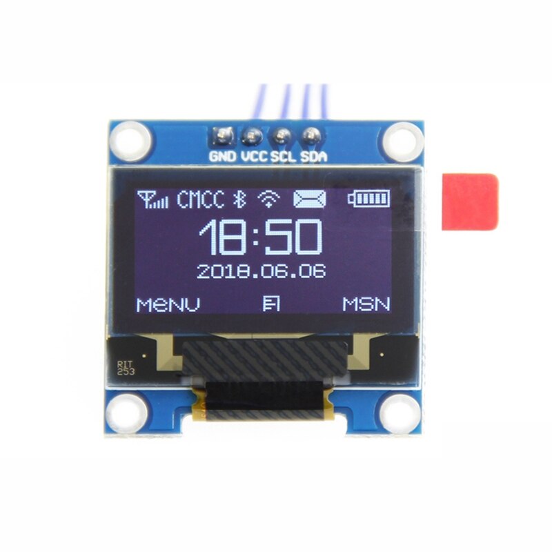 0.96 Inch IIC I2C Serial GND 128X64 OLED LCD LED D... – Vicedeal