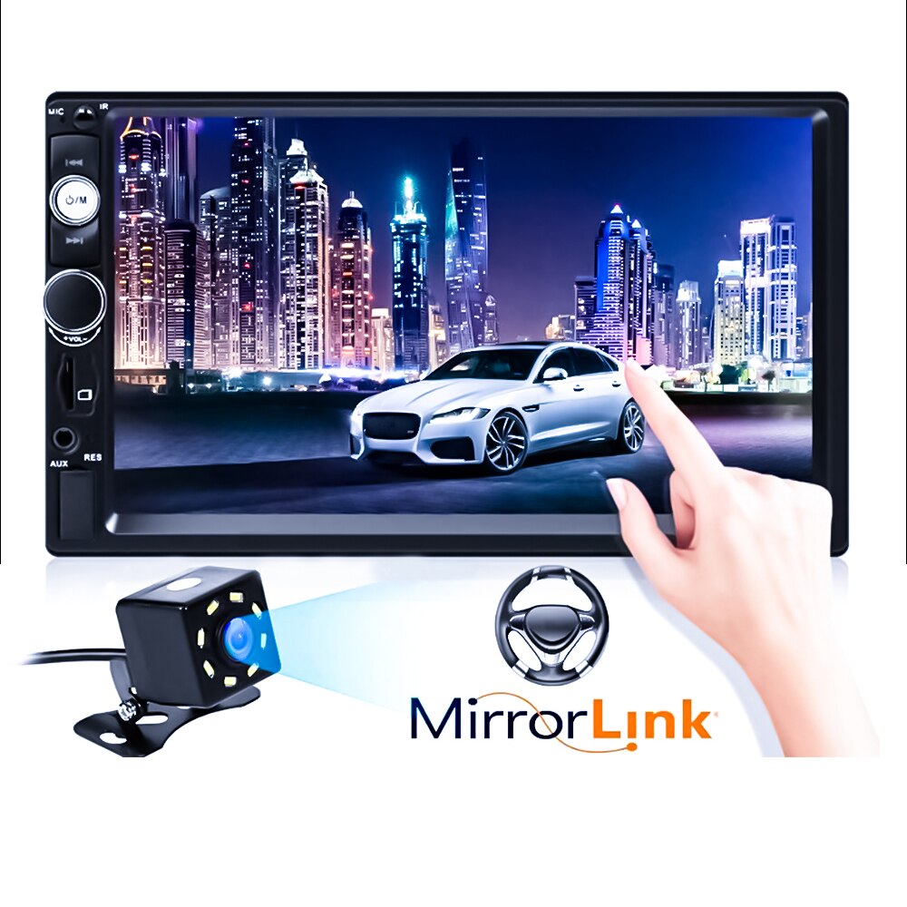 Universal 2 din Car Multimedia Player Autoradio 2d... – Vicedeal