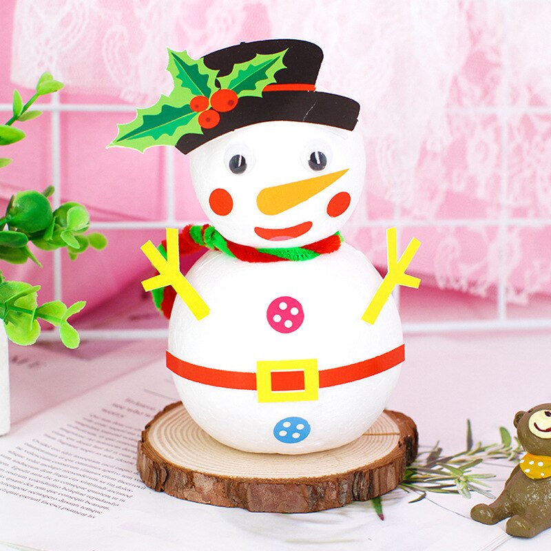 DIY Christmas Snowman Children Handmade Materials ... – Grandado