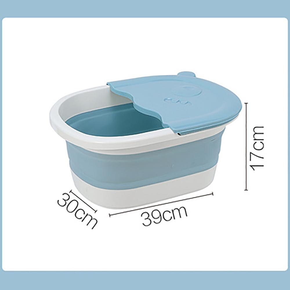Plastic Foldable Bucket Foot Bath Bucket Bathroom ... – Vicedeal