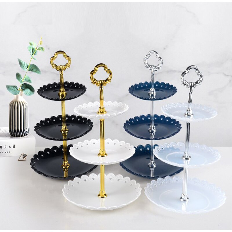 3-layers European Fruit Plate Dessert Table Snack ... – Vicedeal