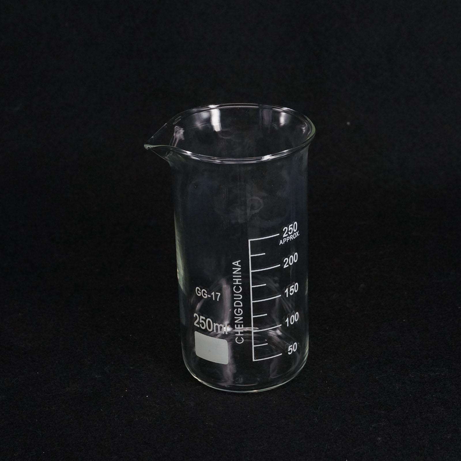 250ML Tall Form Beaker Chemistry Lab GG-17 Borosil... – Vicedeal