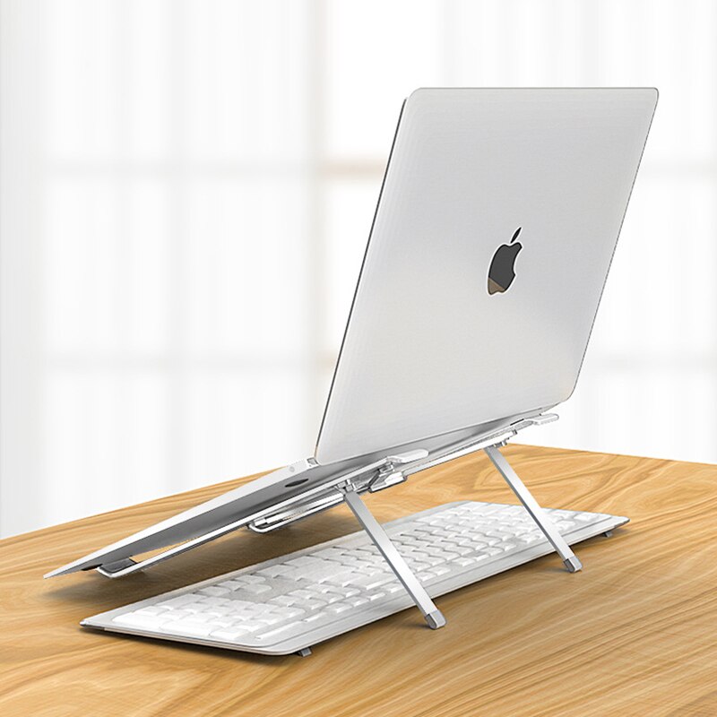 Opvouwbare laptopstandaard, standaard met in hoogt... – Vicedeal