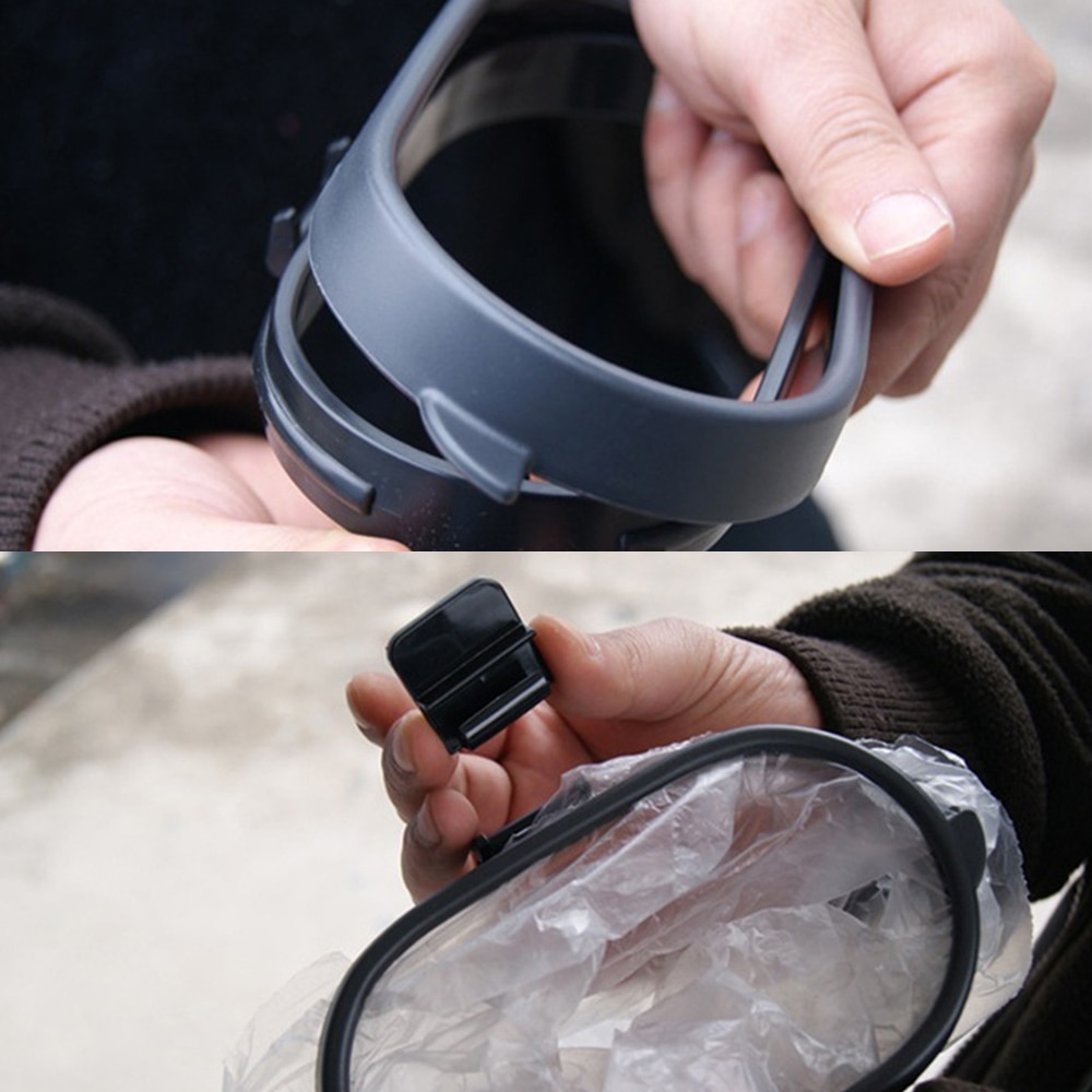 Car Universal Trash Can Frame Portable Car Trash B... – Grandado