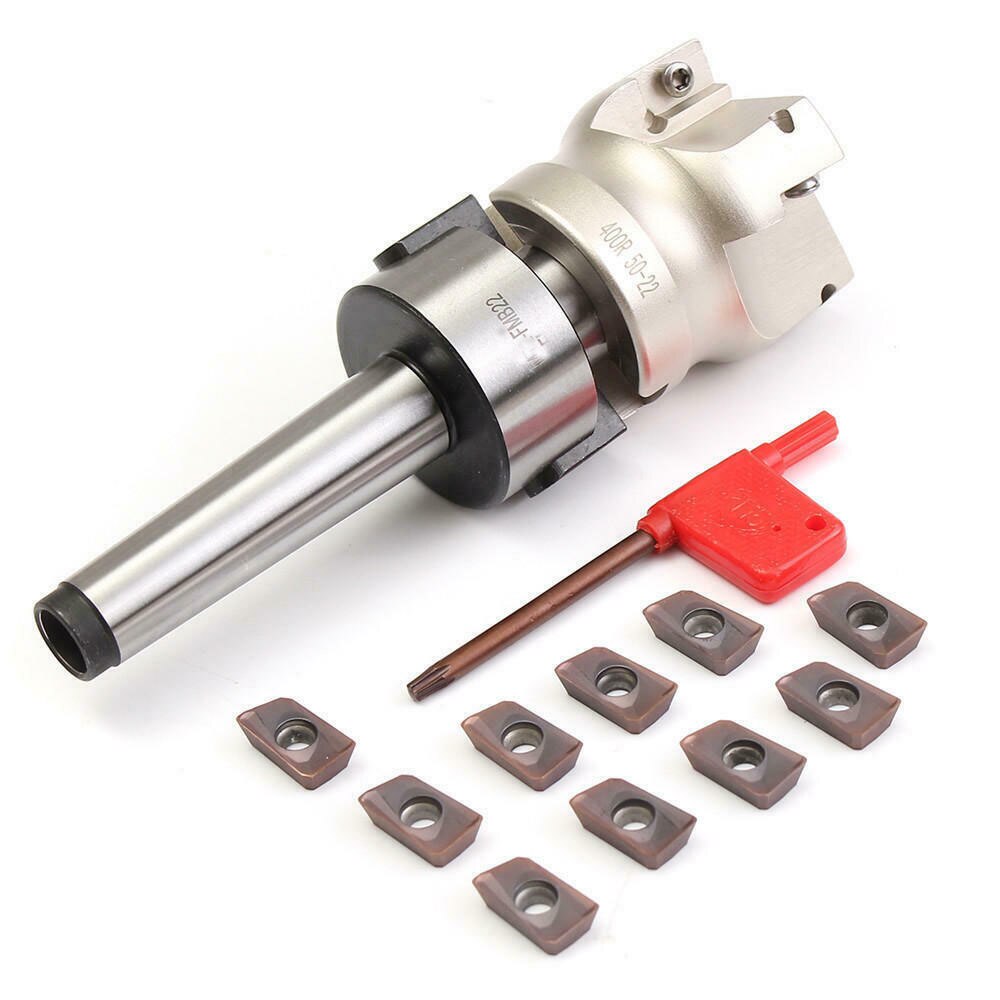 MT3-FMB22+Cutter+Insert 10-Piece Set Milling Tool ... – Grandado