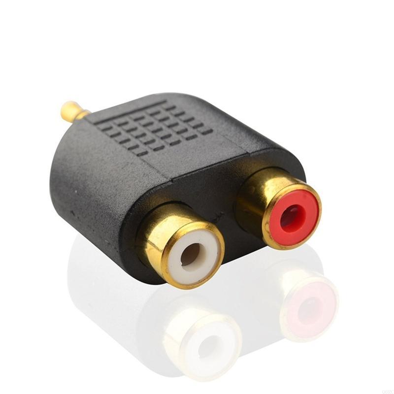 AP29 Gold Plated 3.5mm Stereo to 2-RCA Male to Fem... – Vicedeal