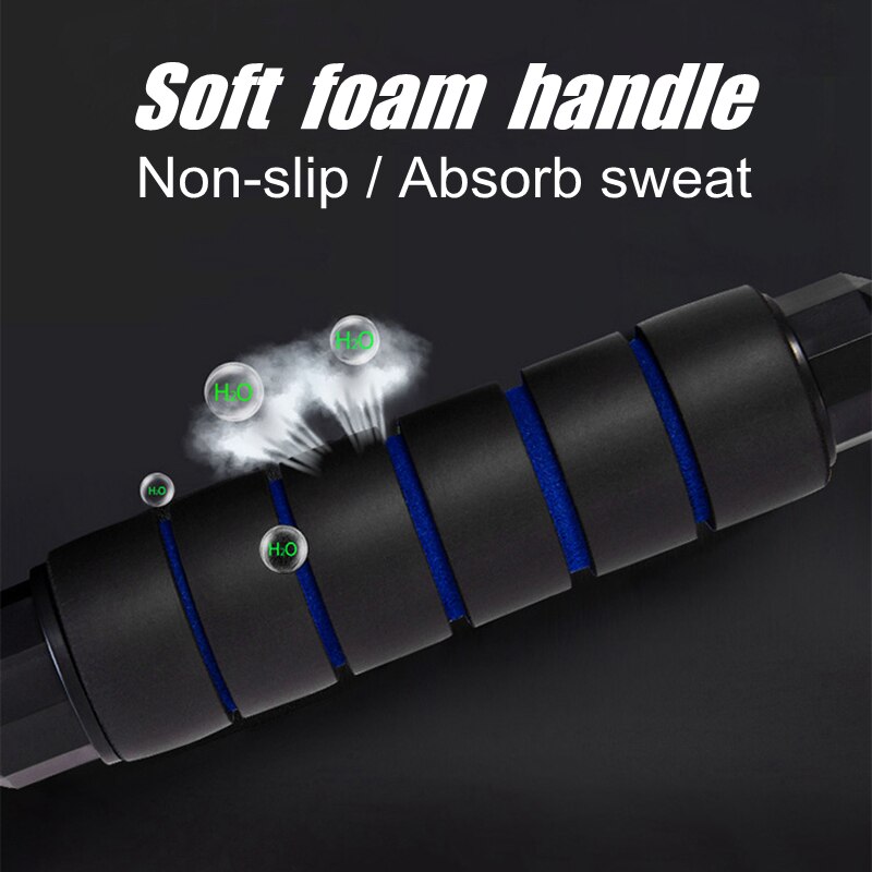 Skipping Rope Speed Jump Rope Foam Handle Workout ... – Grandado