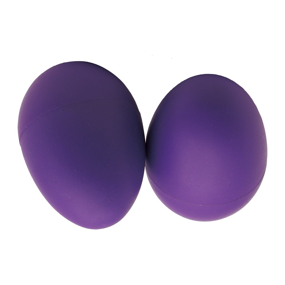 1 Pair of Purple Plastic Shaker Eggs Percussion Rh... – Grandado