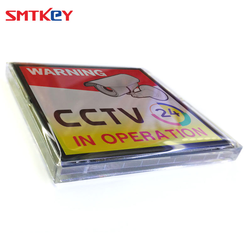 Security Flashing Warning CCTV Sign waterproof cct... – Vicedeal
