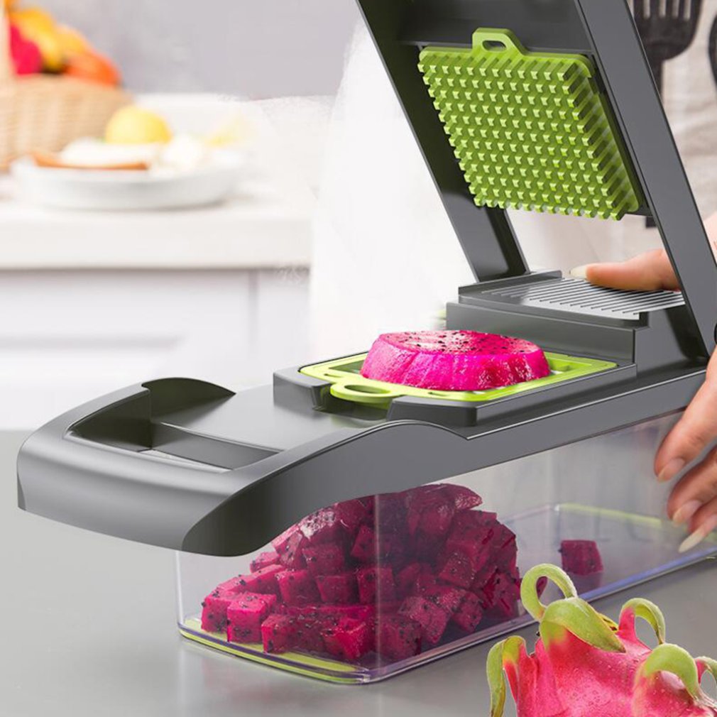 Vegetable Shredder Artifact Multi-function Dice Po... – Vicedeal