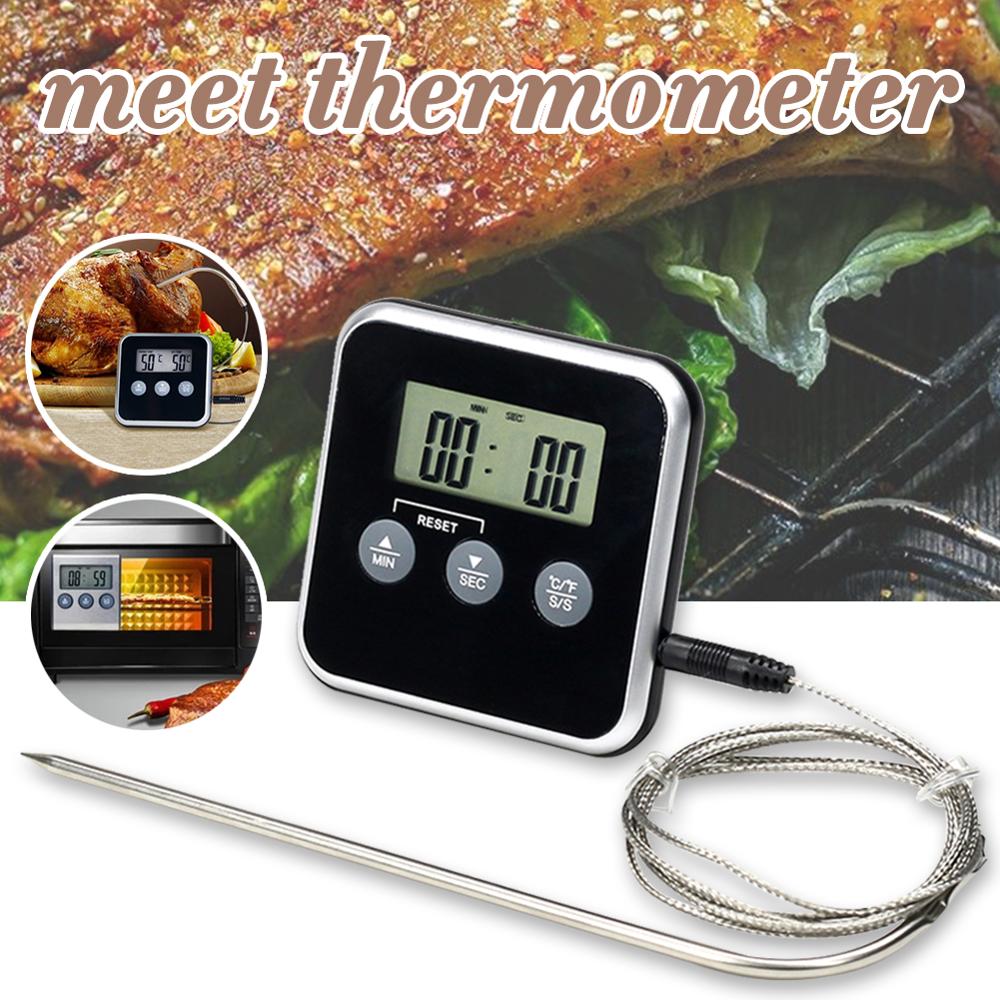 Vlees Thermometer Keuken Digital Koken Eten Probe ... – Vicedeal