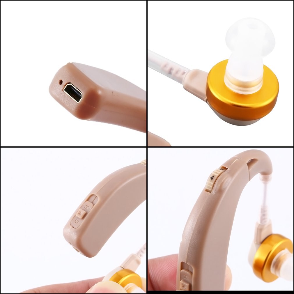 Rechargeable Hearing Aid Light Hearing Amplifier E... – Grandado
