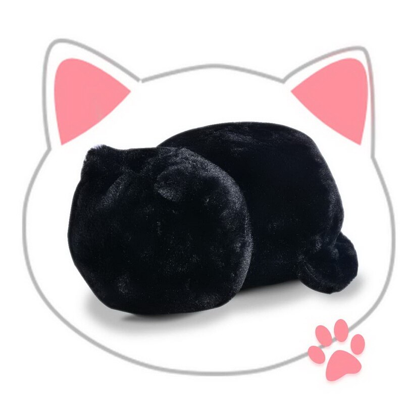 Plush Animal Cat Cushion Cat Pillow Cat Toy Cuddly... – Grandado
