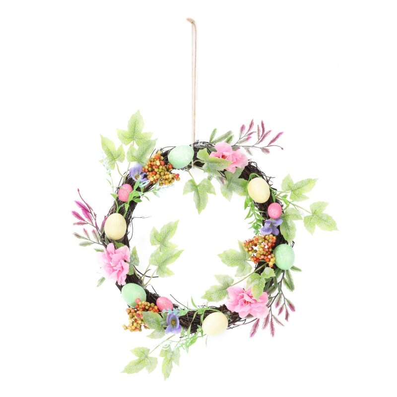 Easter Wreath Decoration Easter Party Wreath Craft... – Vicedeal