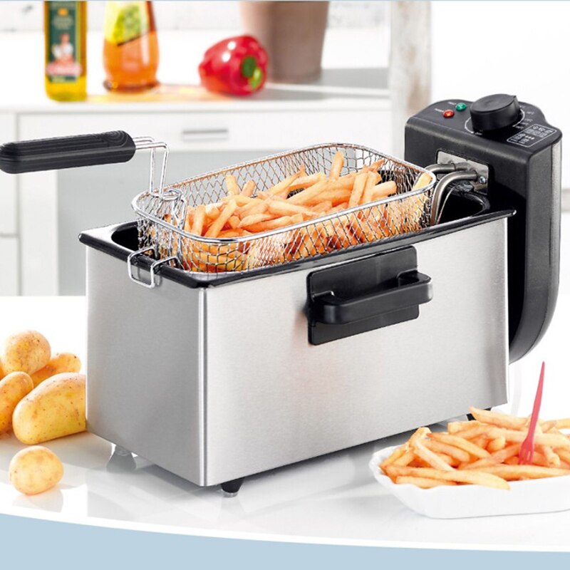 3L Single-cylinder Fryer Fryer 2000W Smokeless Sta... – Grandado