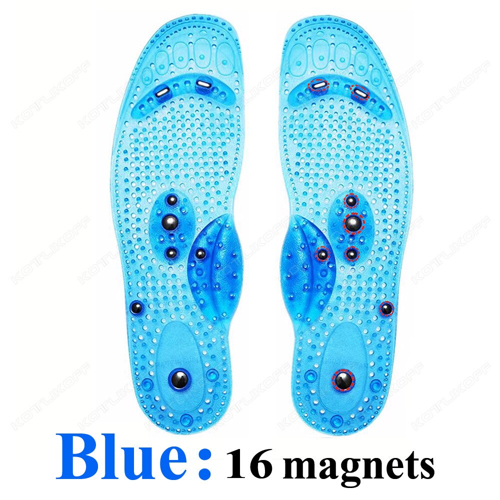 Magnetic Therapy Massage Insoles For Shoes Foot Ac... – Grandado