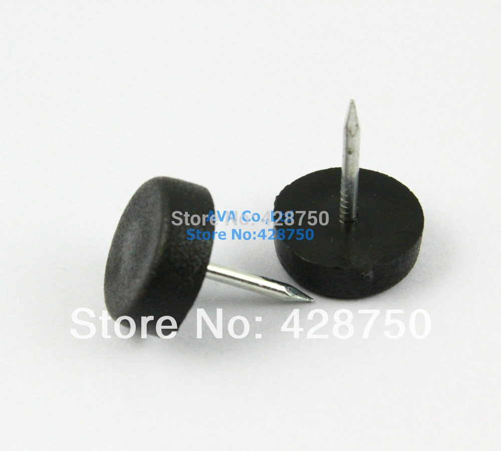 20mm Plastic Furniture Chair Nail Feet Glides Feet... – Vicedeal