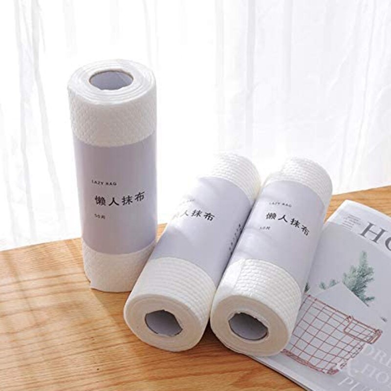 Multipurpose Kitchen Paper Roll, Disposable Non-Wo... – Grandado