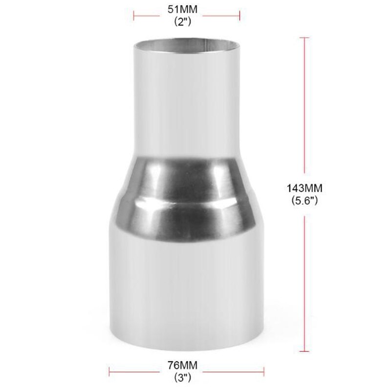 Universal Exhaust Pipe To Component Adapter Reduce... – Vicedeal