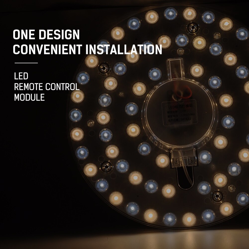 72W Ceiling Lamp LED Module Source Remote Control ... – Grandado