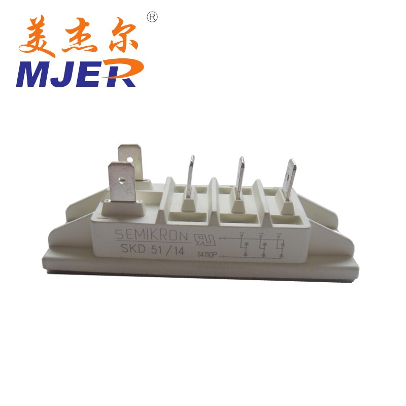 SKD51 Rectifier SKD51/14 Semikron three phase diod... – Grandado