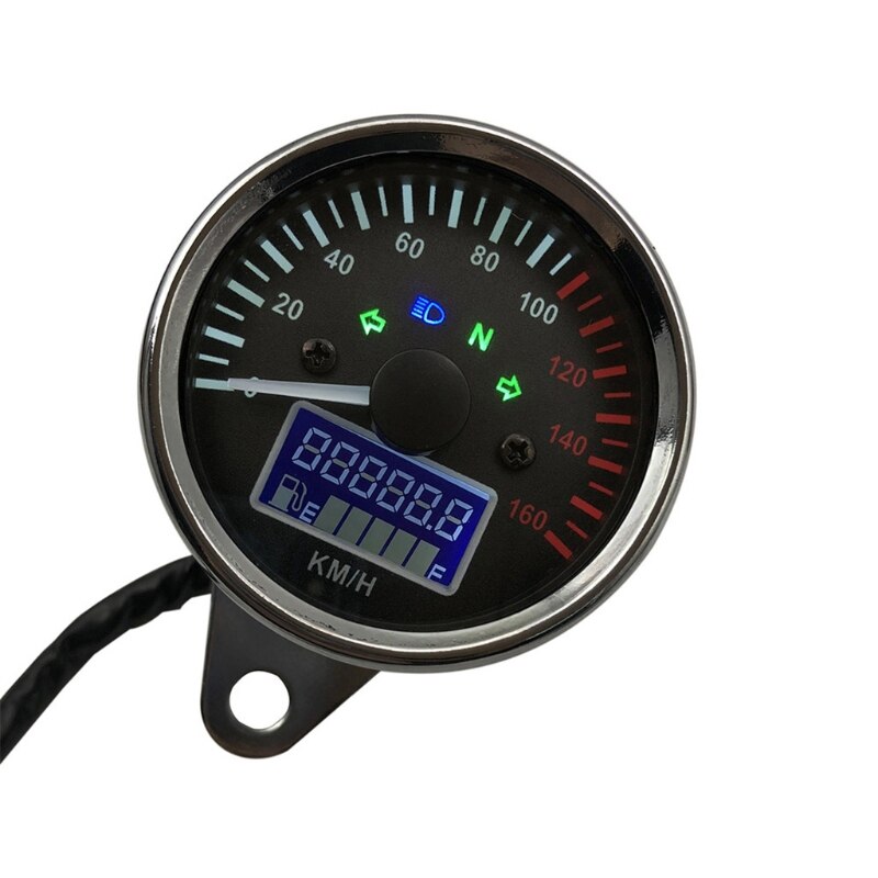 12V Motorrad Tacho LED Digital-Tachometer mit Kraf... – Grandado