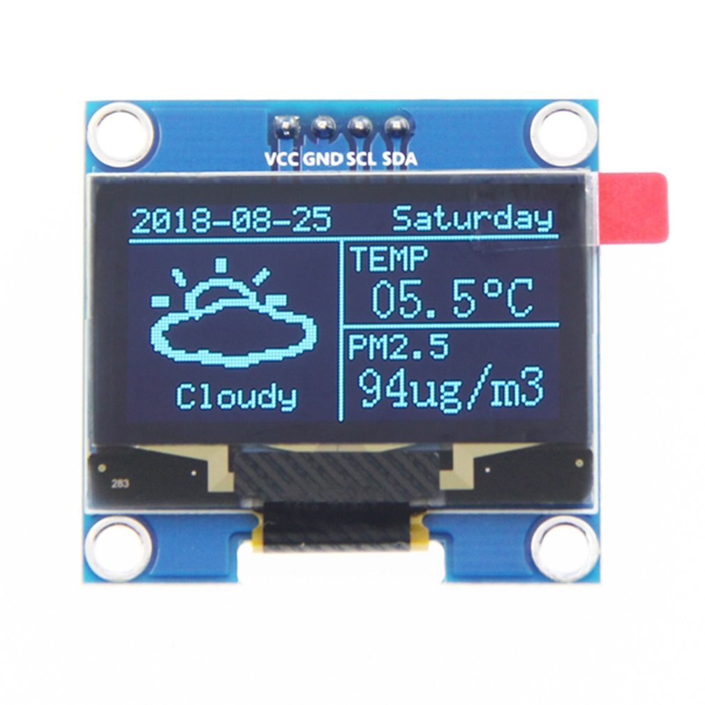 1pcs 4pin 1 3 Oled Module White Blue Color 128x64 Vicedeal