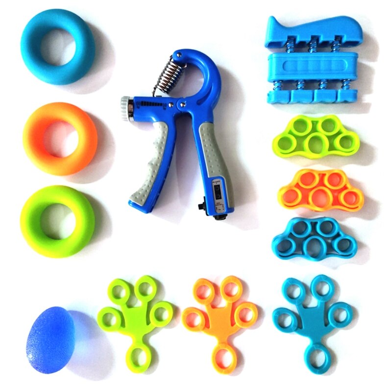 Hand Grip Strengthener Workout Kit Hand Gripper Ri... – Vicedeal