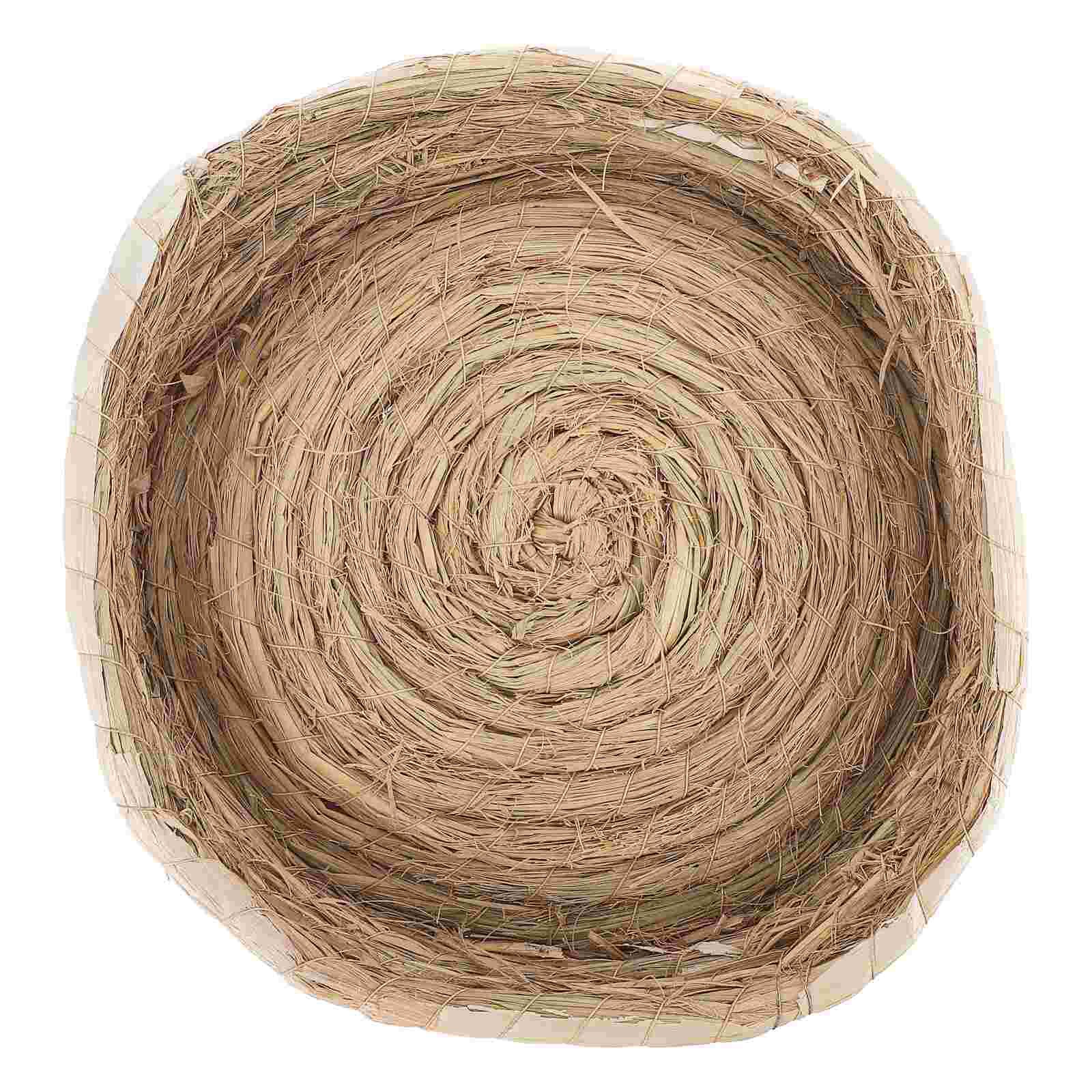 Chicken Bird Nest Woven House Straw Woven Bird Bre... – Vicedeal