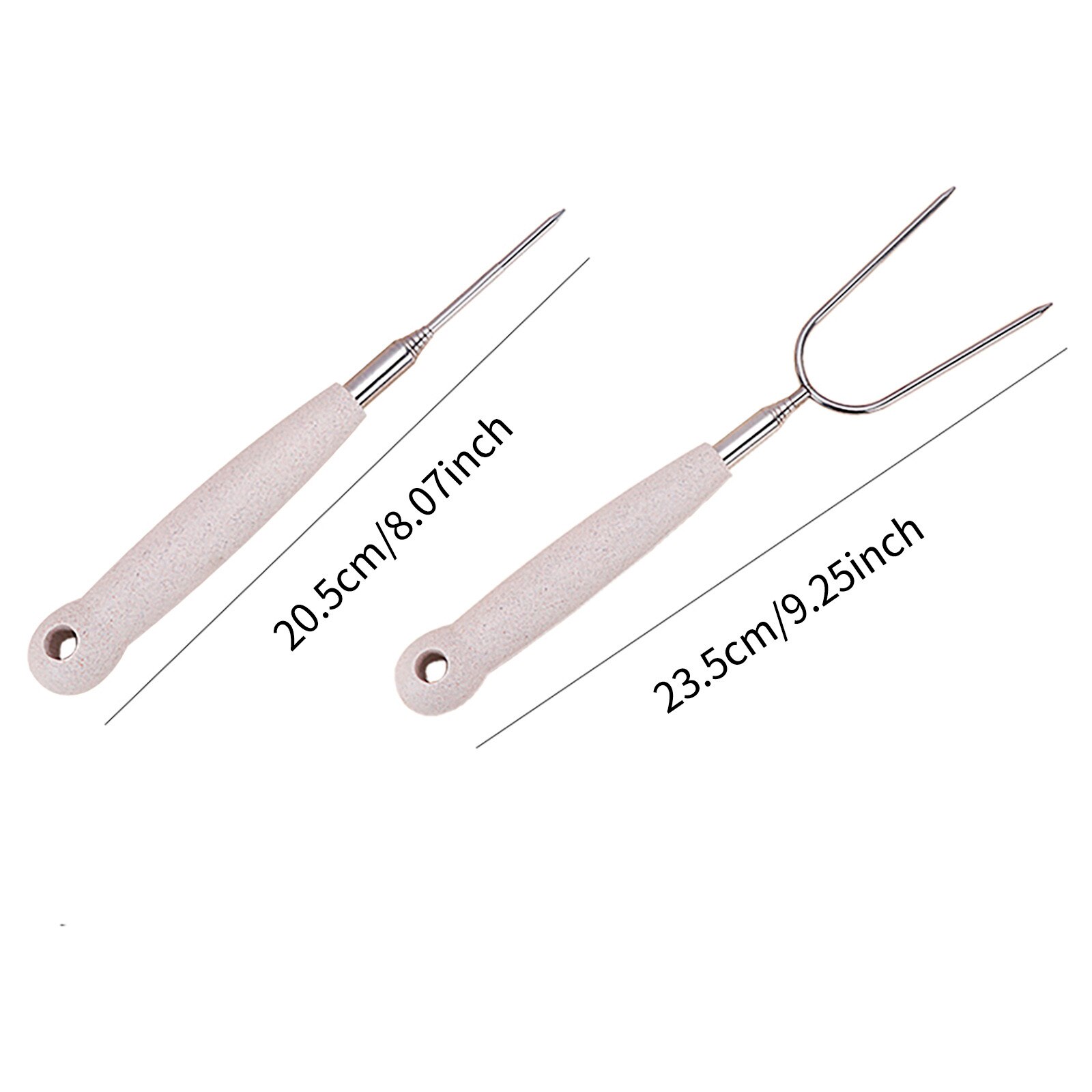 Stainless Steel Grilled Meat Barbecue Fork Fruit F... – Grandado