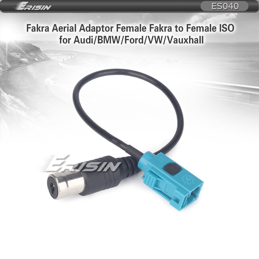 040 Erisin Female Fakra to Female ISO connection R... – Grandado
