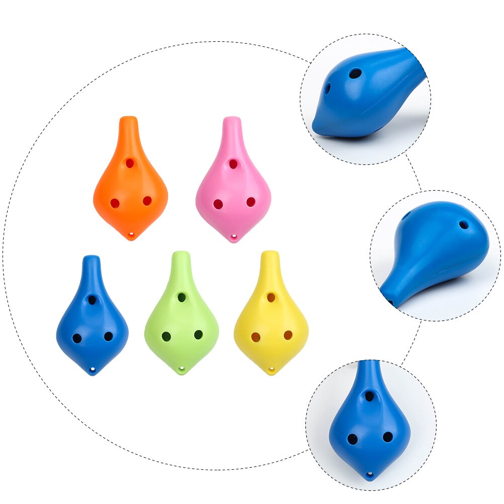 5 Pcs Beginners Ocarina Ocarina Flutes Practical O... – Vicedeal